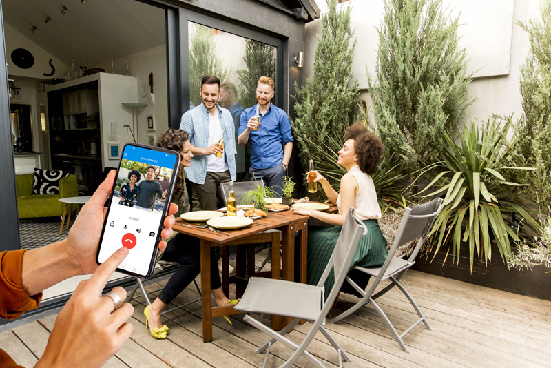 Cordless Video Door Entry System | Wireless video doorbell